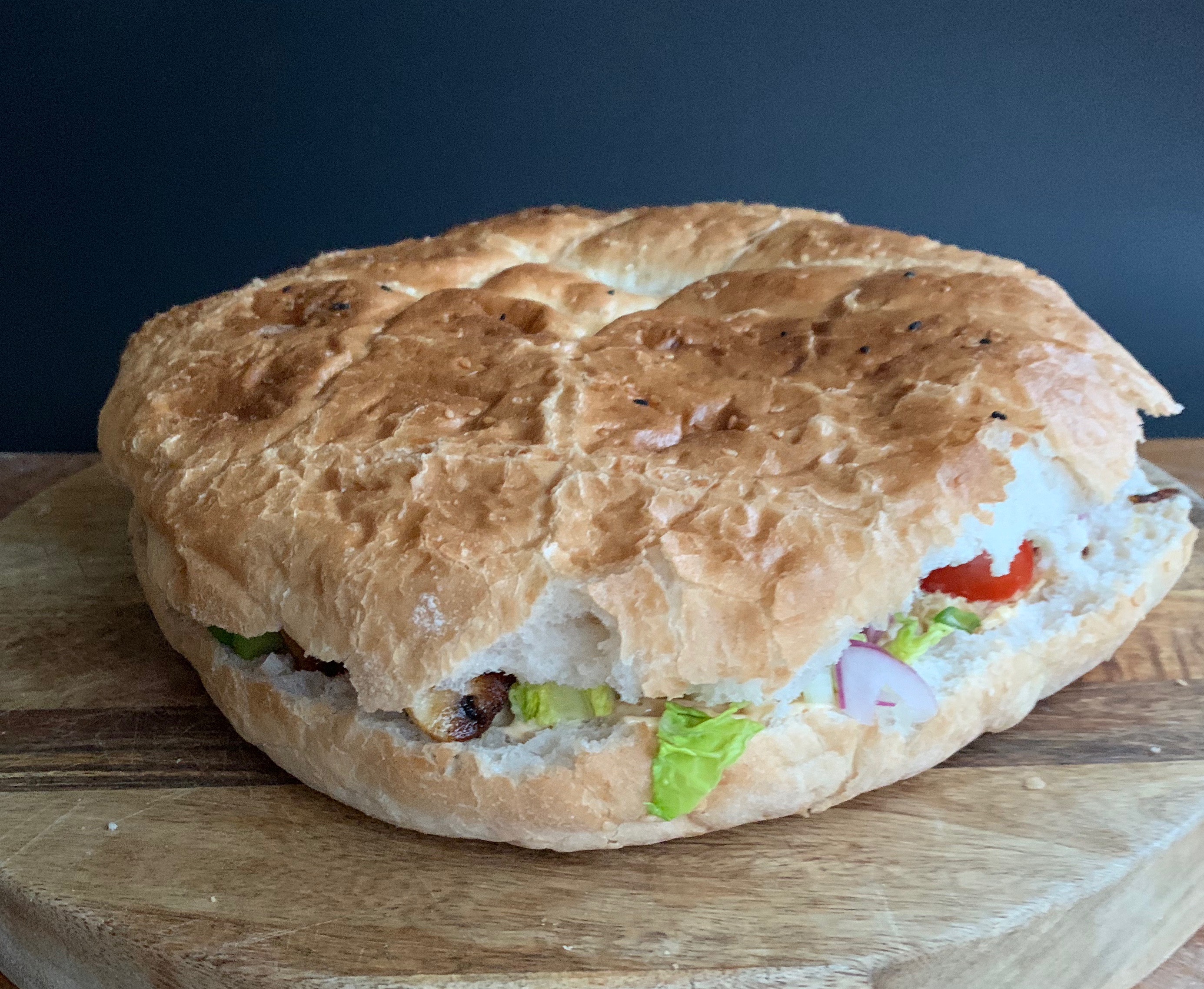Gevuld Turks Brood met kalkoen en verse groentjes – Ann(a) in de keuken